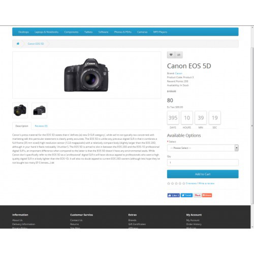 OpenCart - Special offer Timer | ExtensionsBazaar